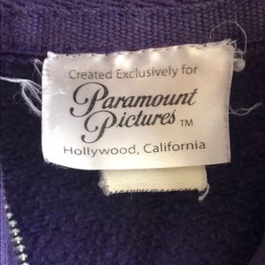 Tops | Purple Paramount Pictures Logo Hoodie | Poshmark